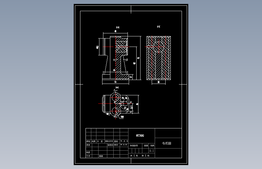 气门摇杆轴支座加工工艺及铣上顶面夹具设计【原创设计】图纸下载_五金工具图纸_五金配件图纸 - 宏图网