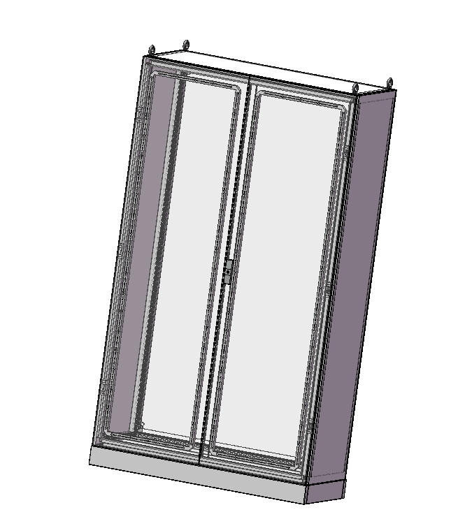 威图PS标准机柜三维SW2017无参图纸下载_机械设备图纸_非标设备图纸 - 宏图网