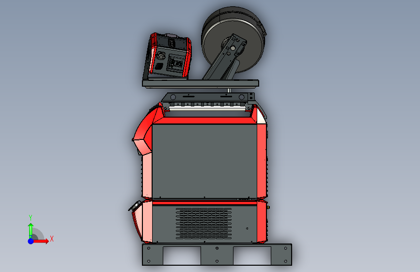 福尼斯TPS500i焊机三维Stp图纸下载_五金工具图纸_五金配件图纸 - 宏图网