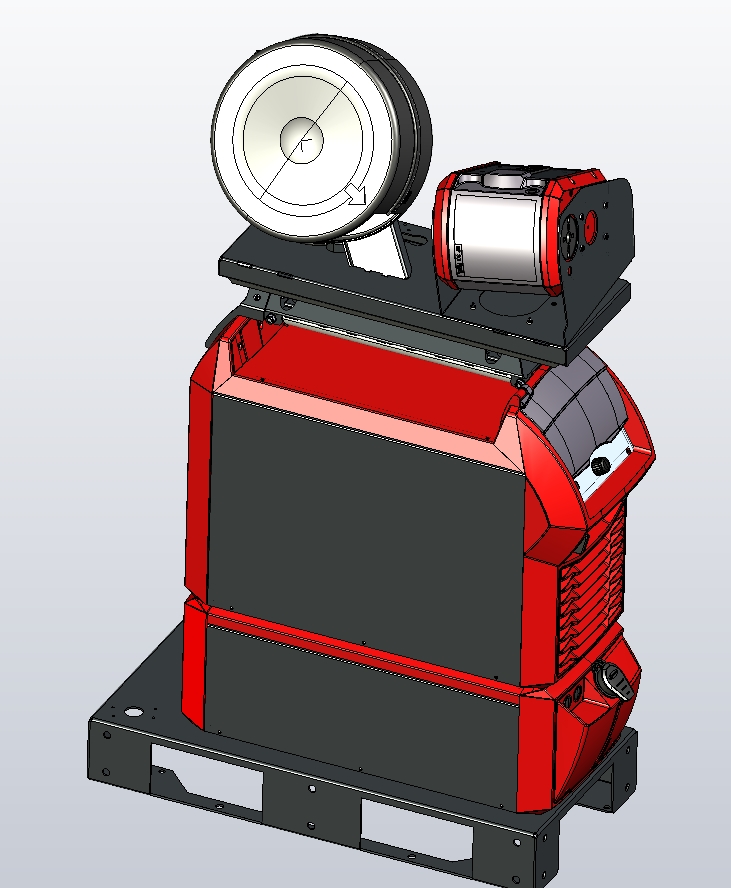 福尼斯TPS500i焊机三维Stp图纸下载_五金工具图纸_五金配件图纸 - 宏图网