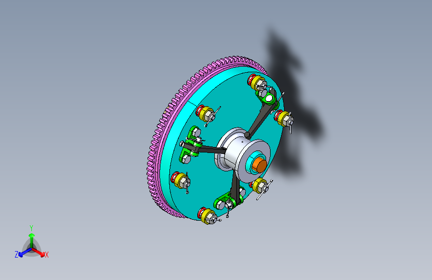 离合器片图纸下载_机械设备图纸_非标设备图纸 - 宏图网
