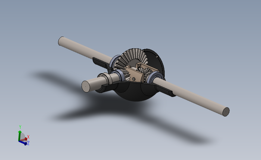 汽车差速器图纸下载_交通运输图纸_其他图纸 - 宏图网