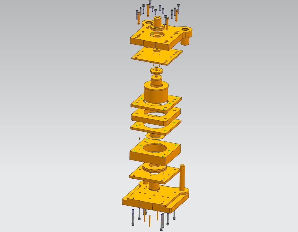 空气滤清器壳体冲孔拉深模（CAD图+UG三维）图纸下载_模具图纸图纸_其他模具图纸 - 宏图网