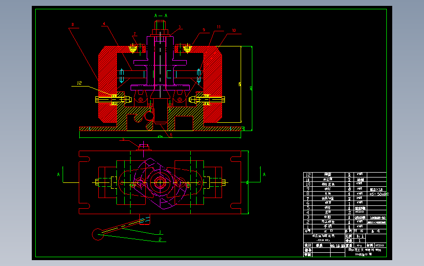 法兰盘夹具设计图纸下载_零部件模型图纸_管道附件图纸 - 宏图网