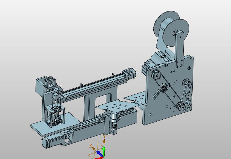 异性膜自动拍照卷料上料图纸下载_机械设备图纸_非标设备图纸 - 宏图网