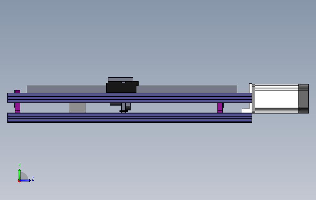 丝杠导轨机构图纸下载_机械设备图纸_加工机械图纸 - 宏图网