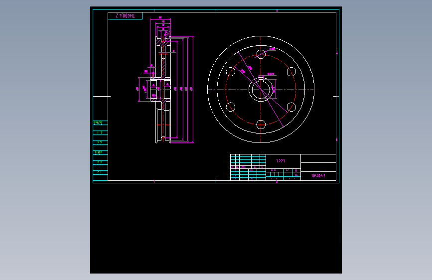 TH400斗提机 上链轮组图纸下载_零部件模型图纸_传动部件图纸 - 宏图网