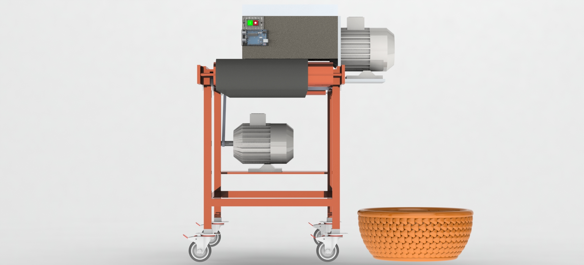 全自动洋葱去皮机图纸下载_机械设备图纸_非标设备图纸 - 宏图网