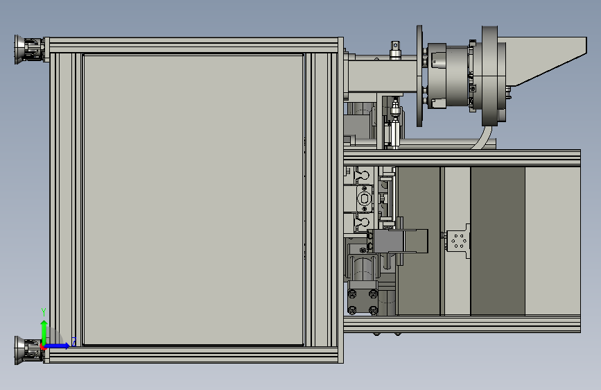 管冲孔端盖组装自动设备图纸下载_零部件模型图纸_传动部件图纸 - 宏图网