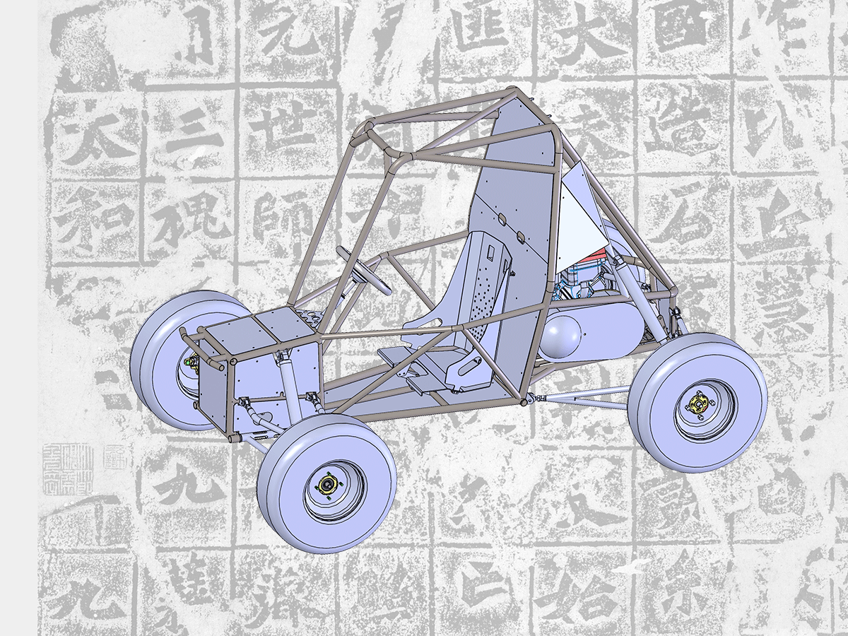 四轮越野车图纸下载_交通运输图纸_其他图纸 - 宏图网